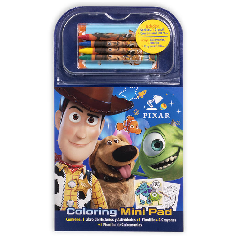 Coloring Mini Pad de Pixar – Best Trading